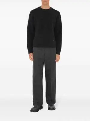 Burberry Cotton-blend Tailored Trousers
