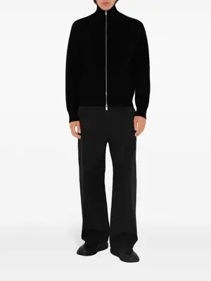 Burberry Equestrian Intarsia Knit Jacket