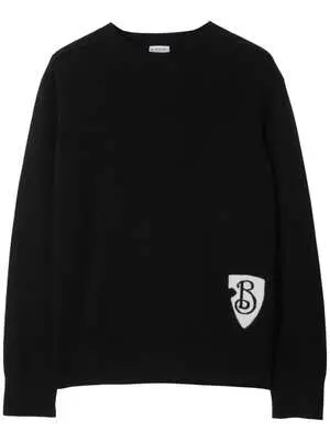 Burberry Shield Jumper - Black