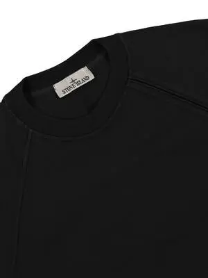 Stone Island Compass Cotton Sweatshirt - Black