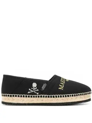 MASTERMIND WORLD Logo Embroidered Espadrilles