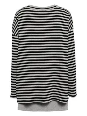 B+AB Striped Cardigan