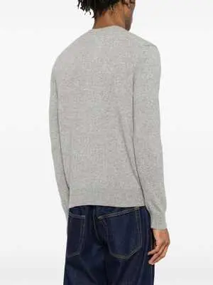 Play Comme Des Garcon Wool Cardigan - Grey