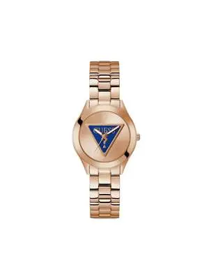 Guess Tri Plaque Quartz 34mm - Pink