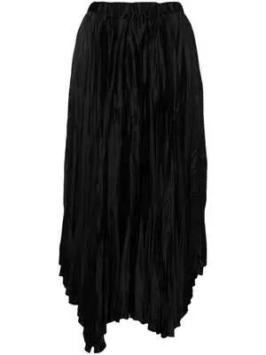 B+AB Asymmetric Pleated Skirt