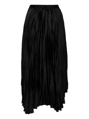 B+AB Asymmetric Pleated Skirt