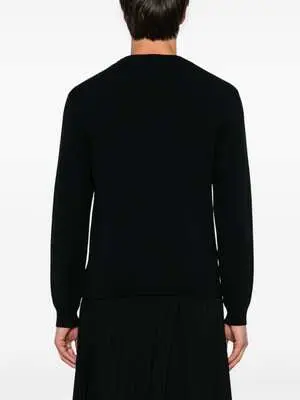 MARINE SERRE Crescent Moon Embroidered Sweater