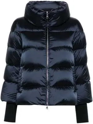 Add Quilted Puffer Jacket - Blue