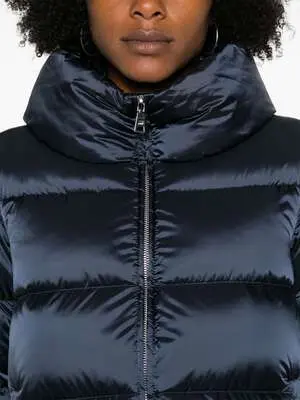 Add Quilted Puffer Jacket - Blue