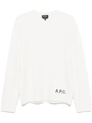 A.p.c. Trimmed Sweaters For Men