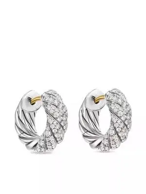 David Yurman Round Earrings