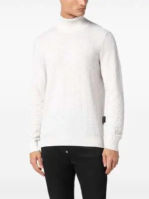 Philipp Plein Monogram Sweatshirt - White