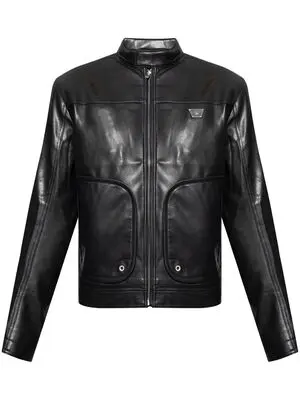 MISBHV Zipped Leather Jacket