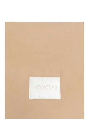 Moncler Logo-patch Scarf - Neutrals