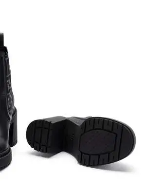 Fendi 65mm Monogram-detailed Boots