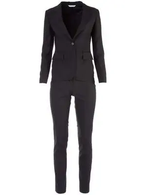 TONELLO Notched-lapels Suit - Black