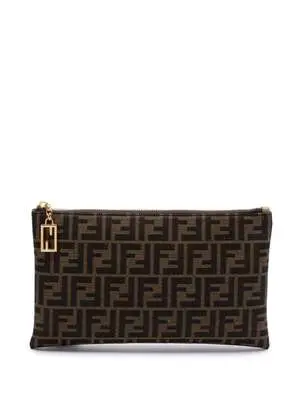 Fendi Monogram Purse - Brown