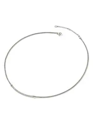 John Hardy Essential Diamond Necklace - Silver