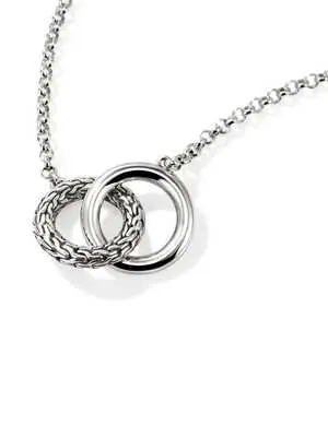 John Hardy Essential Linked Necklace - Silver