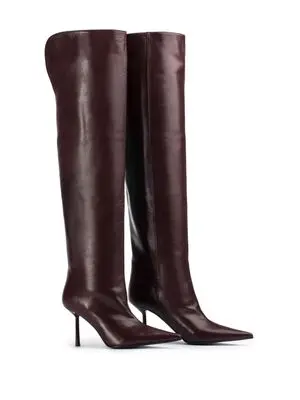 LE SILLA Bella 120mm Leather Boots