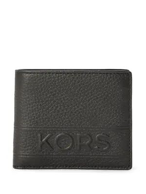 Michael Kors Hudson Leather Wallet - Black
