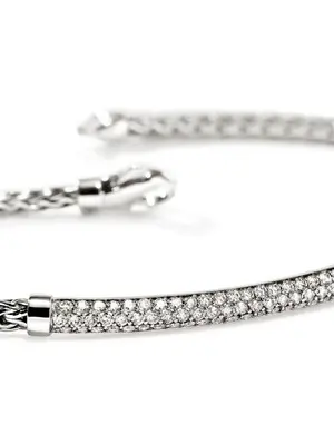 John Hardy Essential Diamond Bracelet - Silver