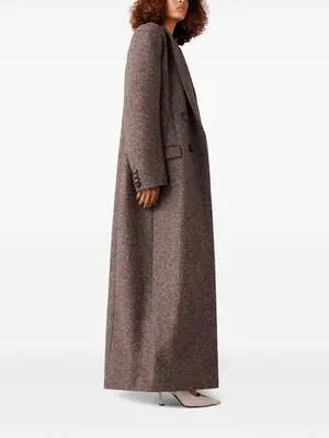 Stella McCartney Double-breasted Long Coat - Neutrals