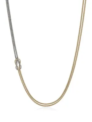 John Hardy 14kt Love Knot Necklace