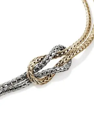 John Hardy 14kt Love Knot Necklace