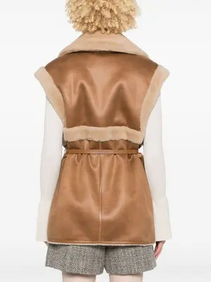 URBANCODE Belted Waistcoat - Neutrals