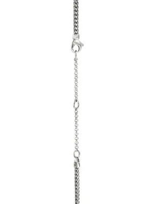 John Hardy 14kt Gold Jh Essential Chain Necklace - Silver