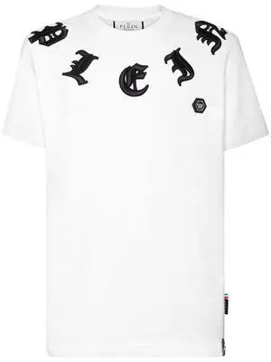 Philipp Plein Ss Gothic Plein T-shirt - White