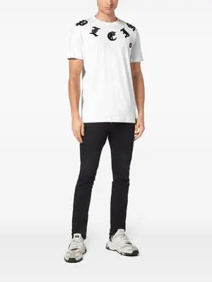 Philipp Plein Ss Gothic Plein T-shirt - White