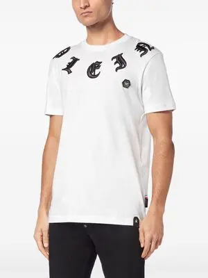 Philipp Plein Ss Gothic Plein T-shirt - White