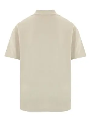 Maison Kitsuné Bold Fox Head Patch Polo Shirt - Neutrals