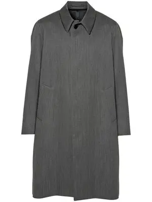 LARDINI Wool Twill Coat