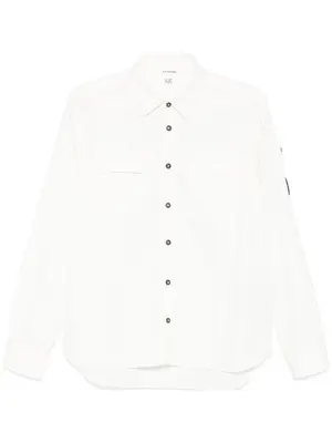 C.P. COMPANY Lens-detail Cotton Shirt