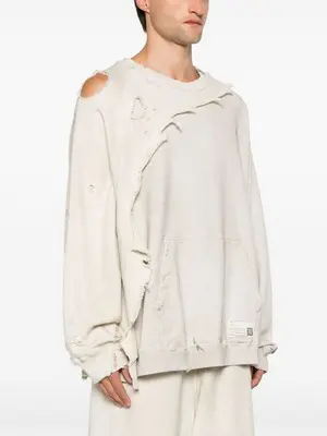 Mihara Yasuhiro Distressed-effect Sweatshirt