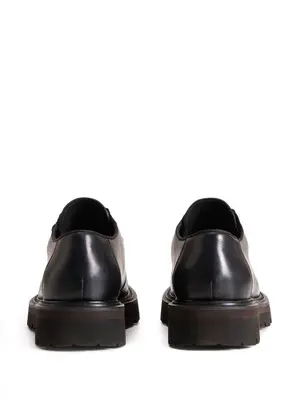 Woolrich Leather Derby Shoes - Black