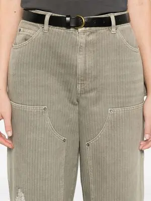 GOLDEN GOOSE Marley Painter Jeans - Green