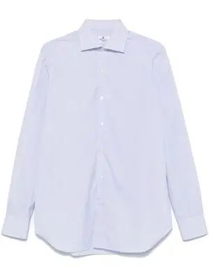 FINAMORE 1925 Striped Shirt - Blue