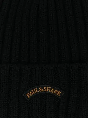 Paul & Shark Logo-patch Beanie