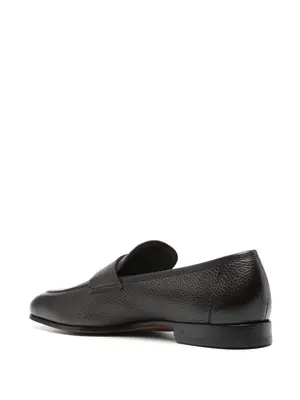 TOM FORD Grain Dover Buckle Loafers