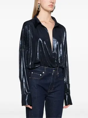 Norma Kamali Shirt Bodysuit