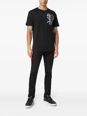 Philipp Plein Ss Skull-print T-shirt - Black