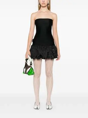 MARINE SERRE Moire Mini Dress