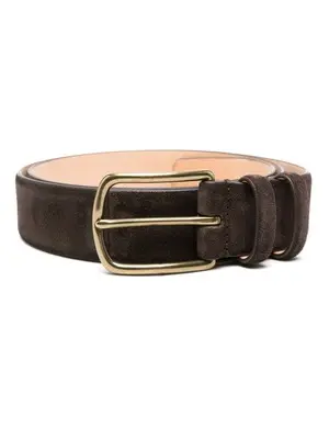 Officine Creative Suede Belt - Brown