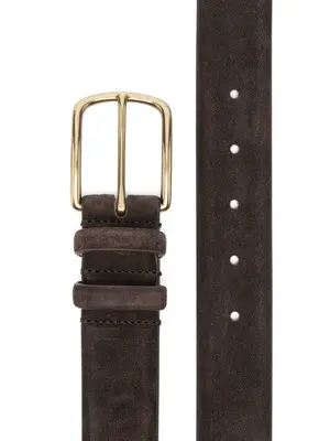 Officine Creative Suede Belt - Brown