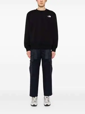 The North Face Logo-embroidered Long-sleeved Sweatshirt