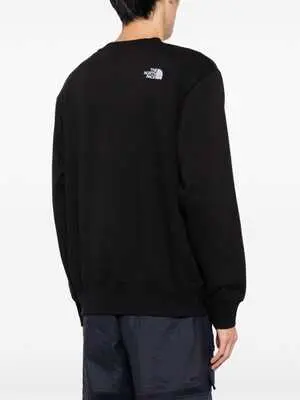 The North Face Logo-embroidered Long-sleeved Sweatshirt